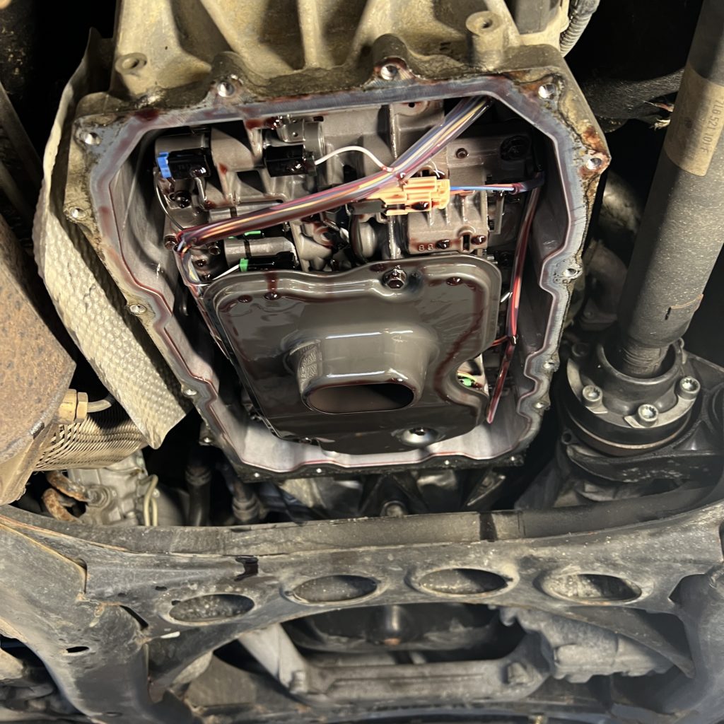 Getriebespülung VW Touareg 7L mit TR60SN 6 Gang Getriebe